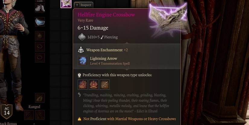 Baldur’s Gate 3: Best Weapons For Ranger