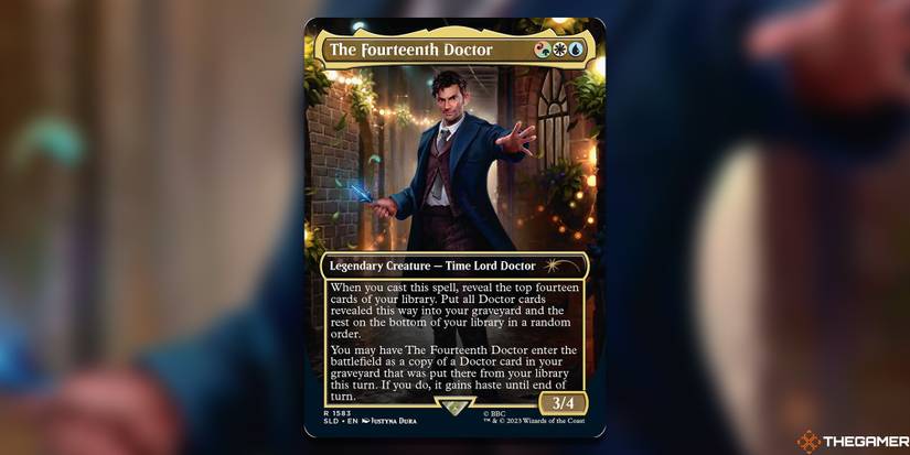 MTG Reveals The First Cards From The Doctor Who 60th Anniversary Secret ...