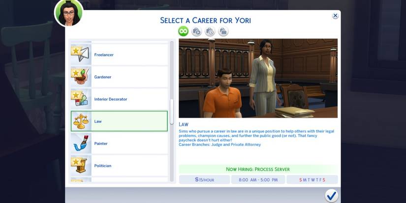Law Career Guide For The Sims 4