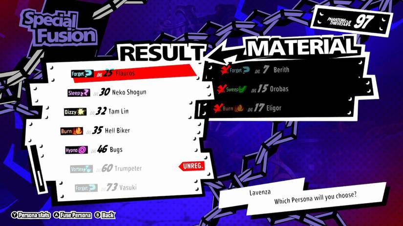 Complete Fusion Guide And Persona List For Persona 5 Tactica