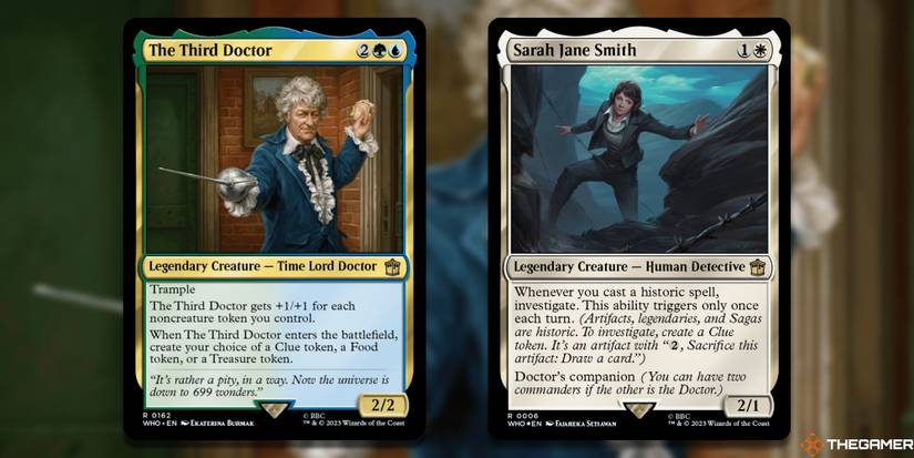 The 10 Best Doctor/Companion Partner Commanders In MTG Universes Beyond ...