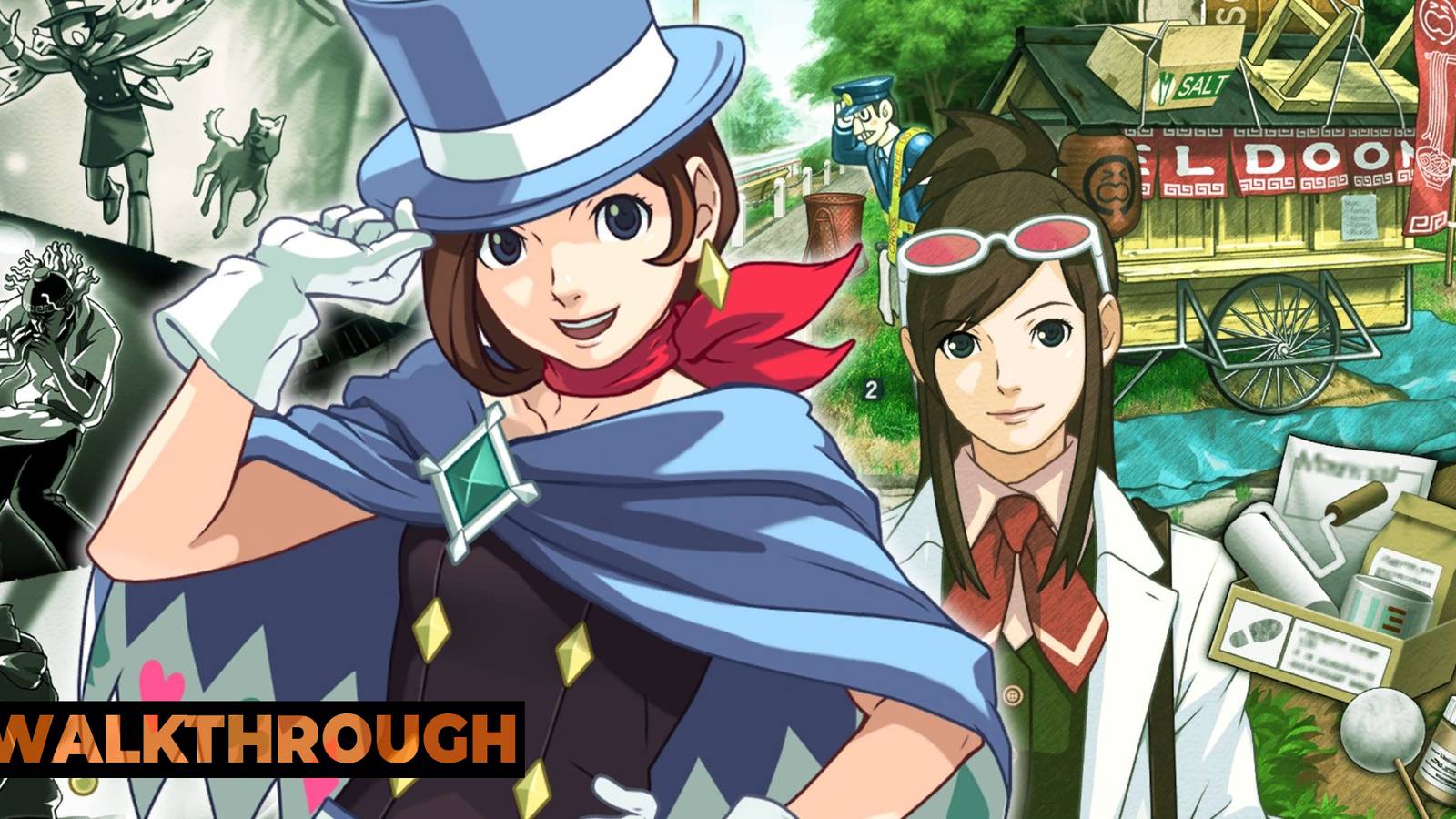 Complete Walkthrough To Case 2: Turnabout Corner - Apollo Justice: Ace ...