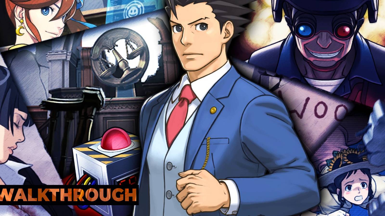 Complete Walkthrough For Case 1: Turnabout Countdown - Phoenix Wright ...