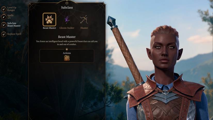 What Is The Best Beast Master Ranger Build In BG3?