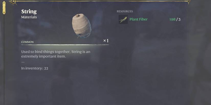 How To Get String In Enshrouded