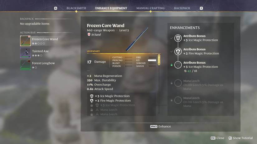 How To Upgrade Weapons In Enshrouded