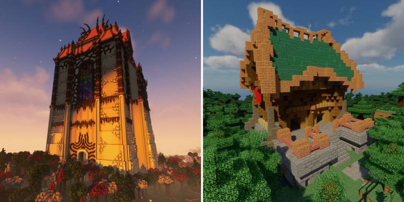 Minecraft Mods That Turn The Game Into Skyrim