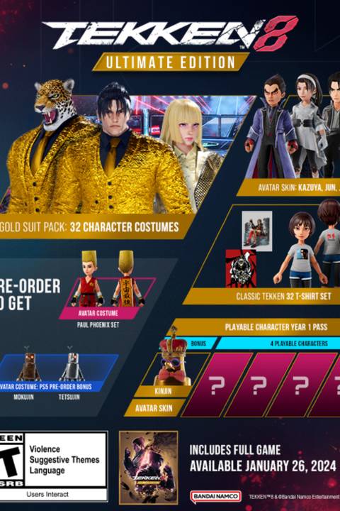 Tekken 8 Pre-Order Guide