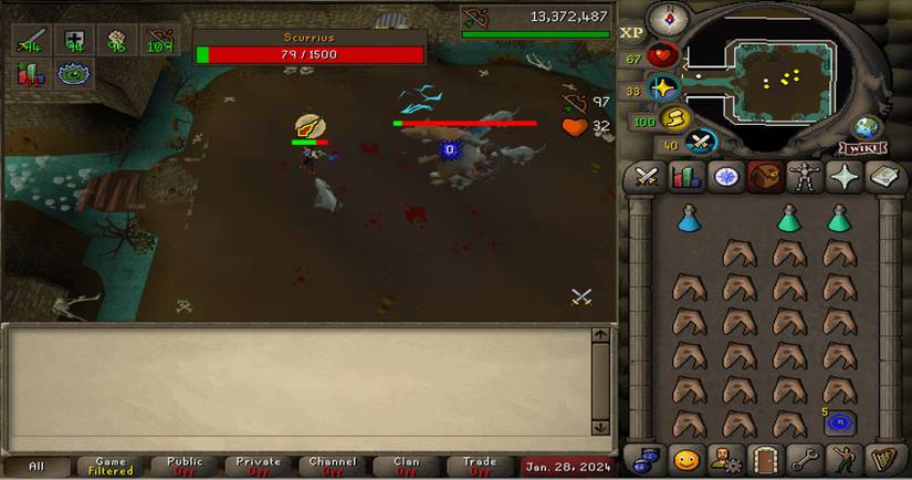 How To Defeat Scurrius In OSRS