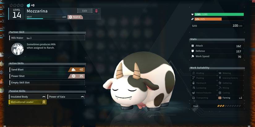 Best Pals For Farming In Palworld