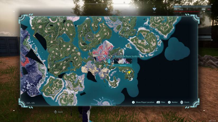 All Syndicate Tower Locations In Palworld