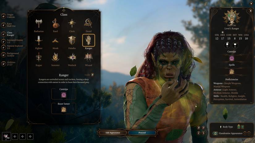 How To Build A Gloom Stalker Ranger In Baldur's Gate 3