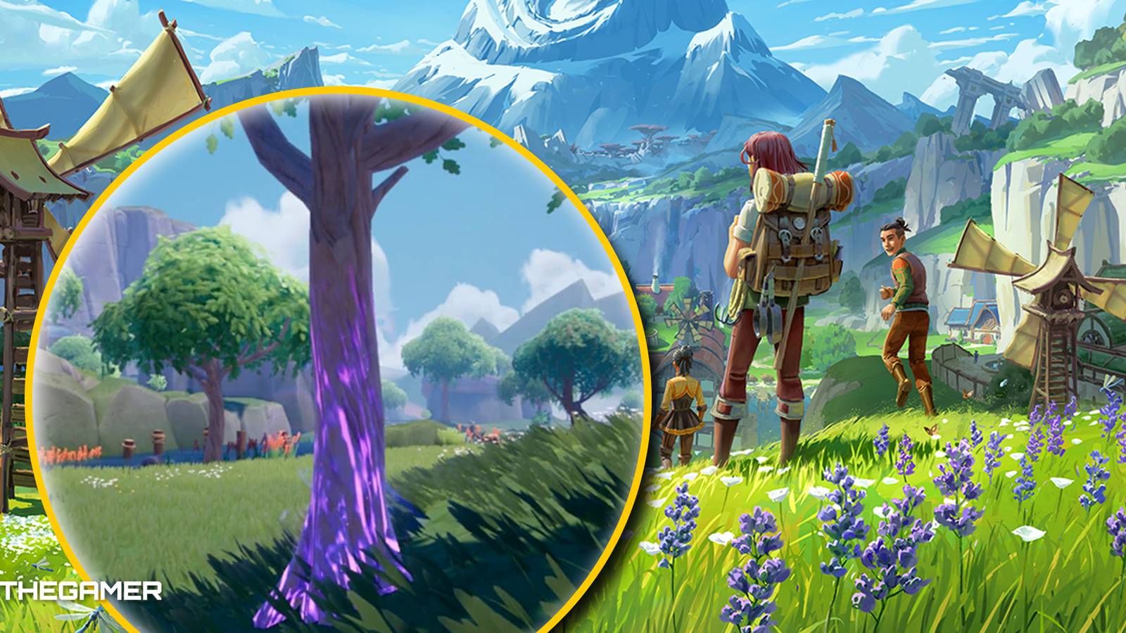 How To Find And Chop Down Flow Trees In Palia