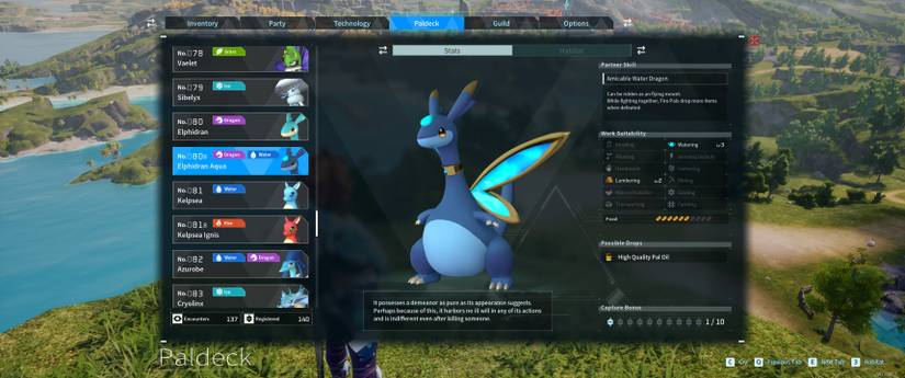 How To Find An Elphidran Aqua In Palworld