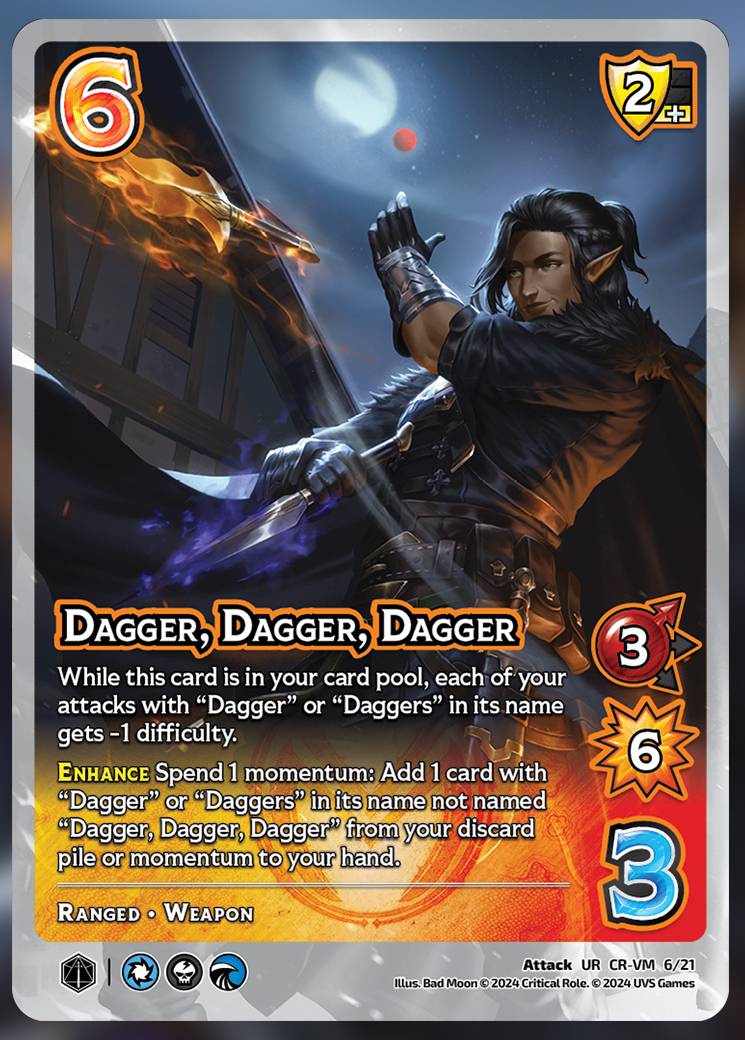 Every Card In The Critical Role: Vox Machina Challenger Series Deck ...