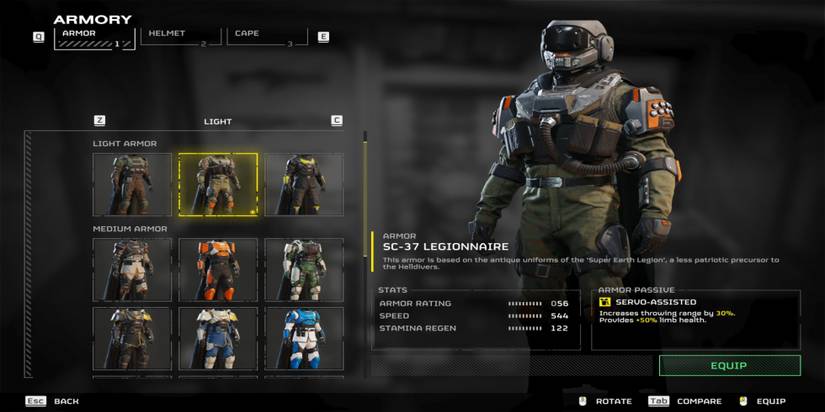 The Best Armor Sets In Helldivers 2