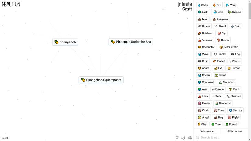 How To Craft Spongebob Squarepants In Infinite Craft