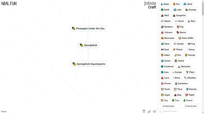 How To Craft Spongebob Squarepants In Infinite Craft