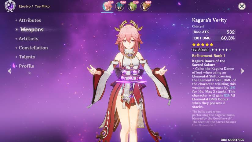 Best Characters To Use Kagura's Verity In Genshin Impact