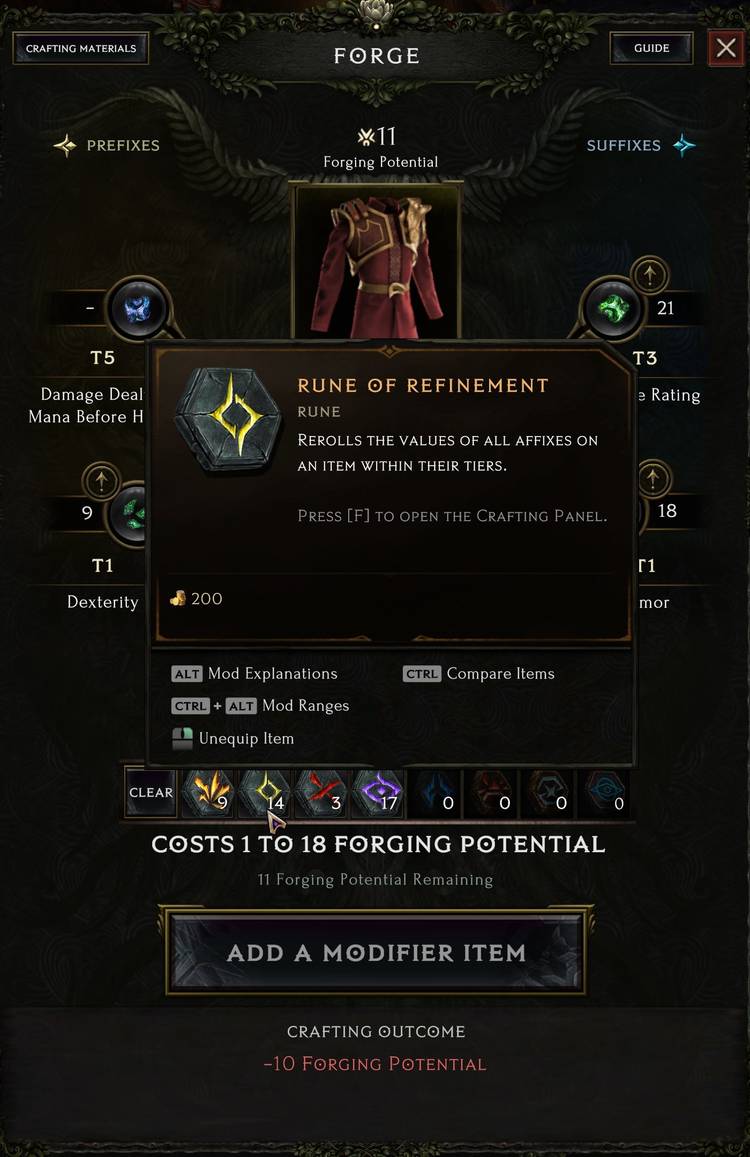 How To Craft Items In Last Epoch