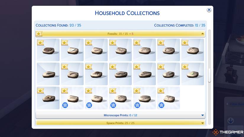 How To Complete Metals, Crystal, and Fossils Collections In The Sims 4