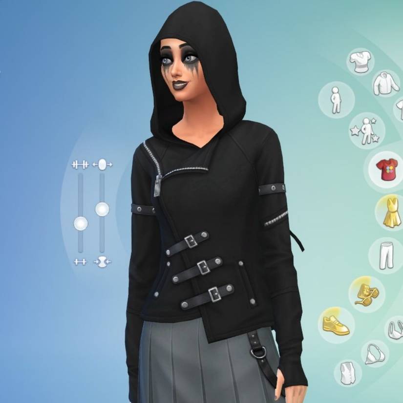 All Content In The Sims 4: Goth Galore Kit