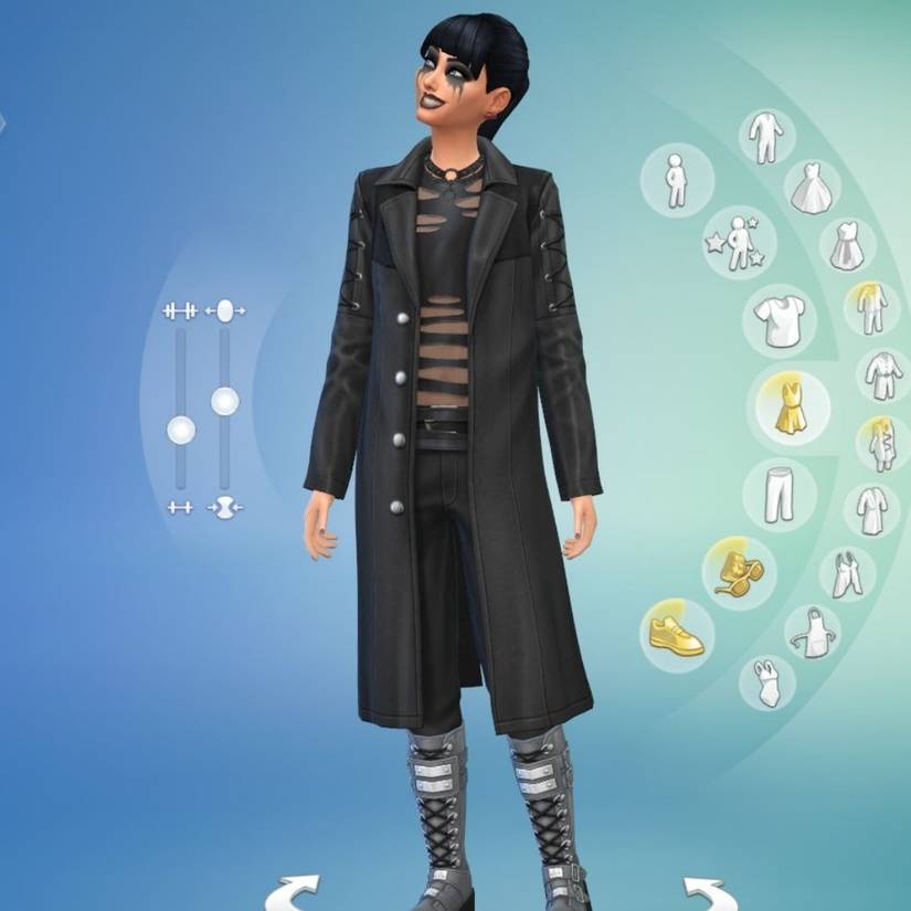 All Content In The Sims 4: Goth Galore Kit