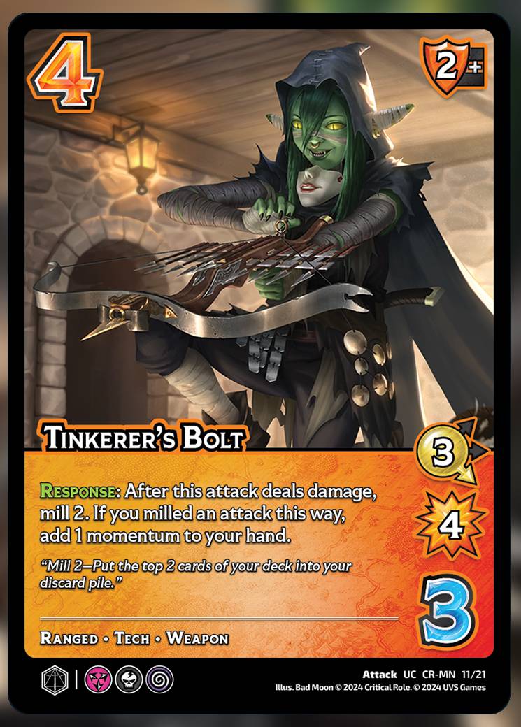 Every Card In The Critical Role: Mighty Nein Challenger Series Deck ...