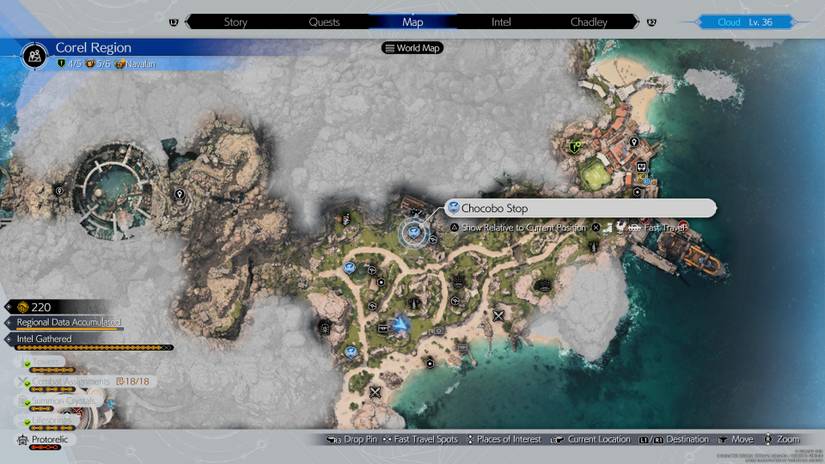 Every Corel Location In Final Fantasy VII Rebirth