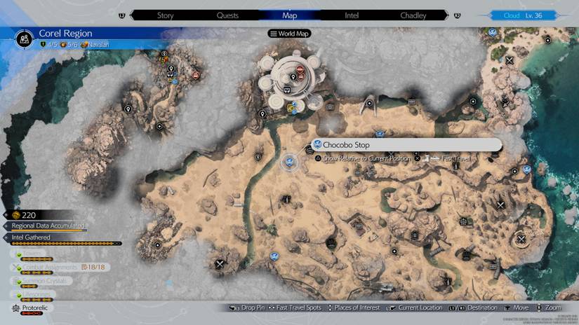 Every Corel Location In Final Fantasy VII Rebirth