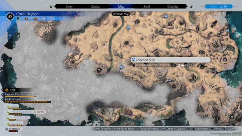 Every Corel Location In Final Fantasy VII Rebirth