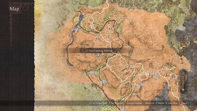 How To Find The Coral Snakes Hideout In Dragon's Dogma 2
