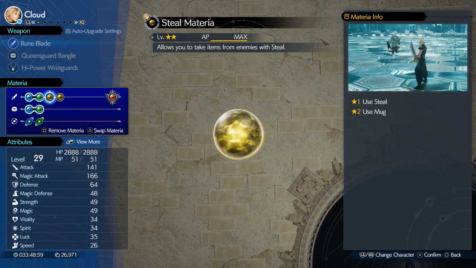 Complete Guide To Steal Materia In Final Fantasy VII Rebirth