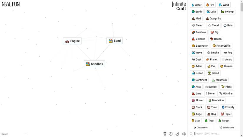How To Craft Sandbox In Infinite Craft