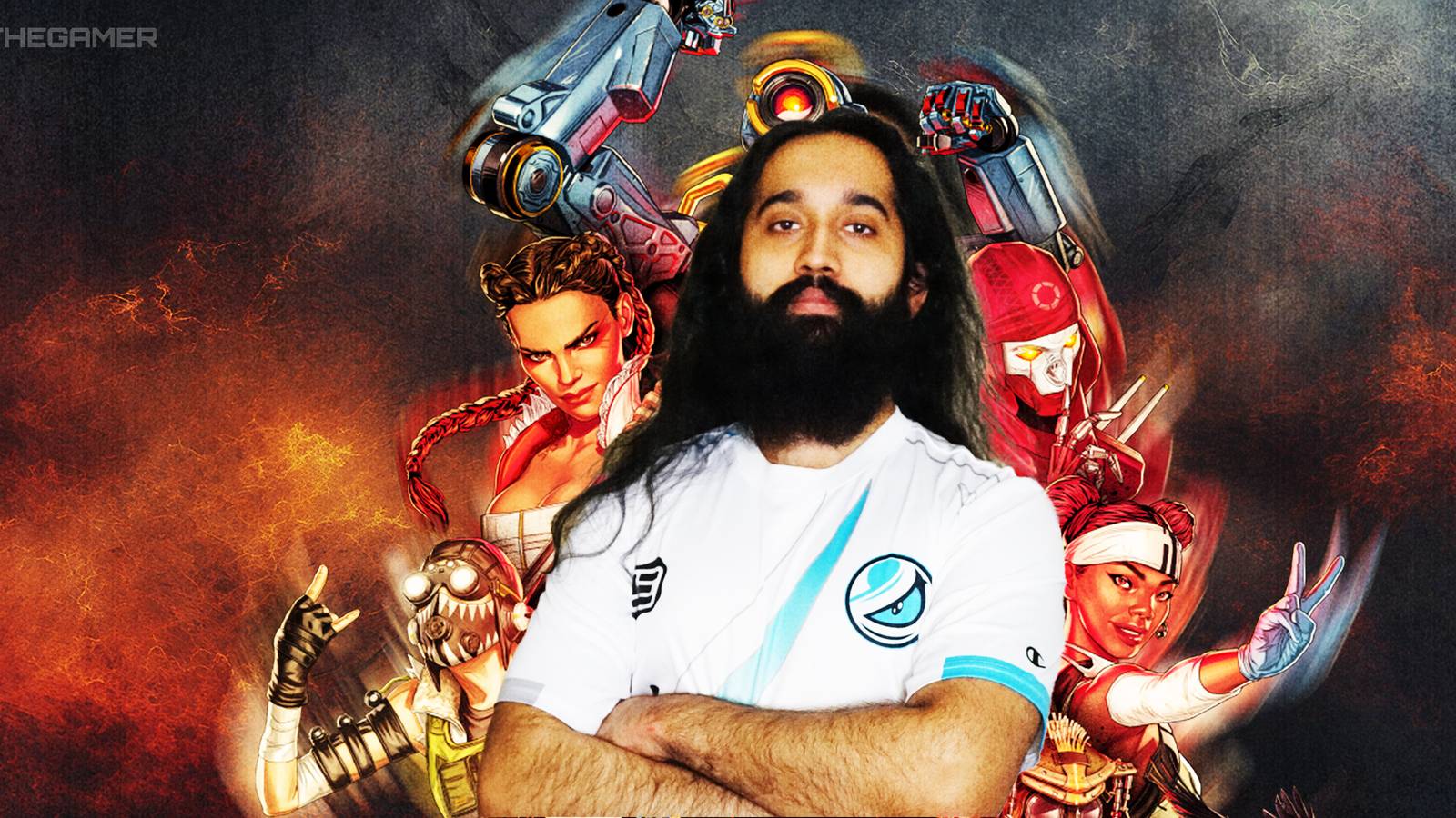 How Pro Player ShivFPS Plays Apex Legends With His Mouth