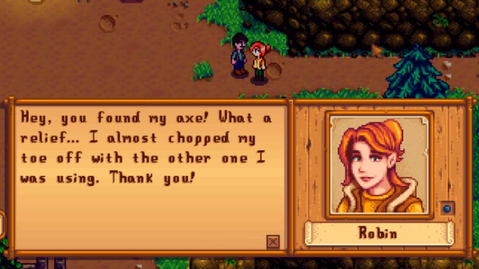 How To Find Robin's Lost Axe In Stardew Valley