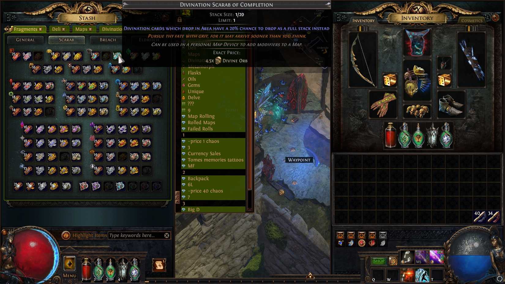 The Best Scarabs For Farming In PoE