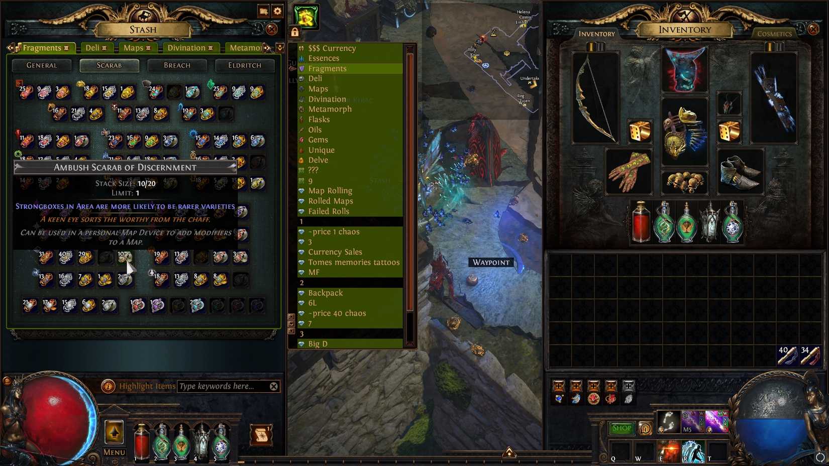 The Best Scarabs For Farming In PoE