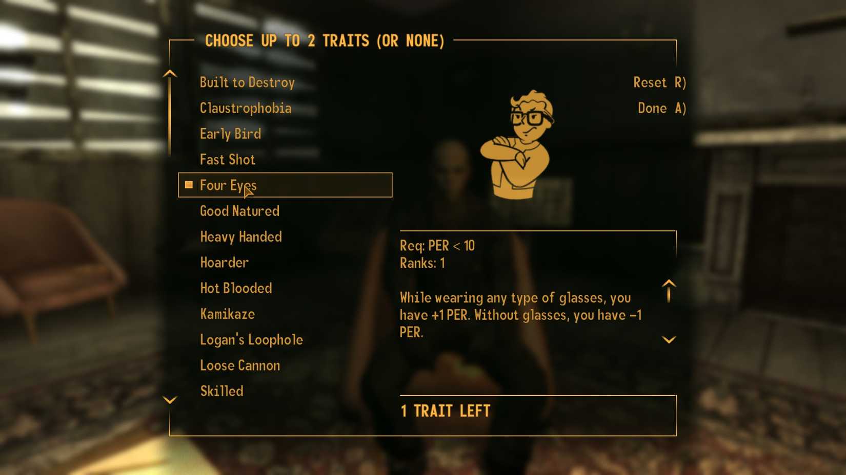 Optimal Starting SPECIAL Stats In Fallout New Vegas