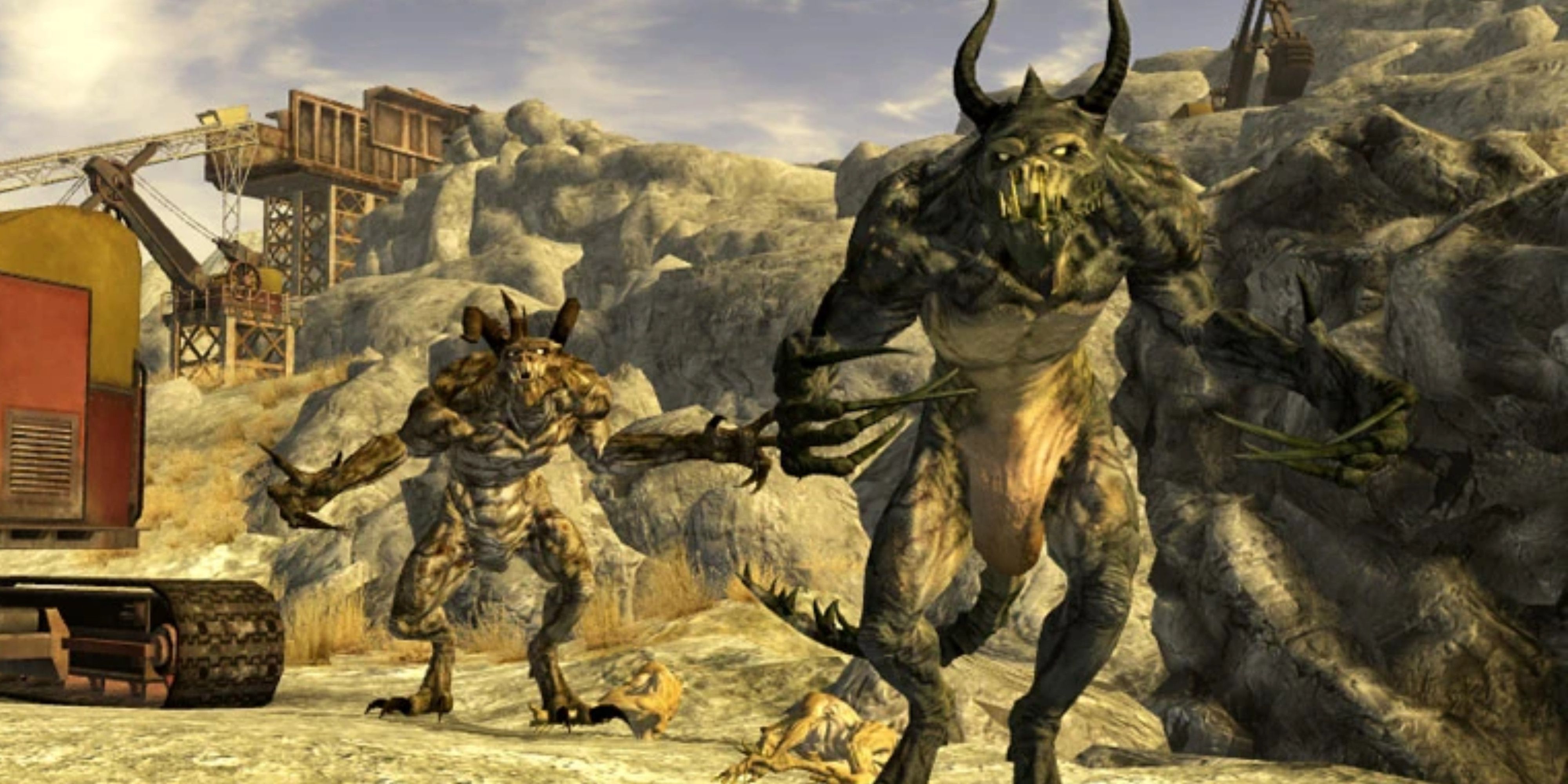 Fallout 3 Screenshots Deathclaw IMO, The Deathclaw Design In FO4 Is