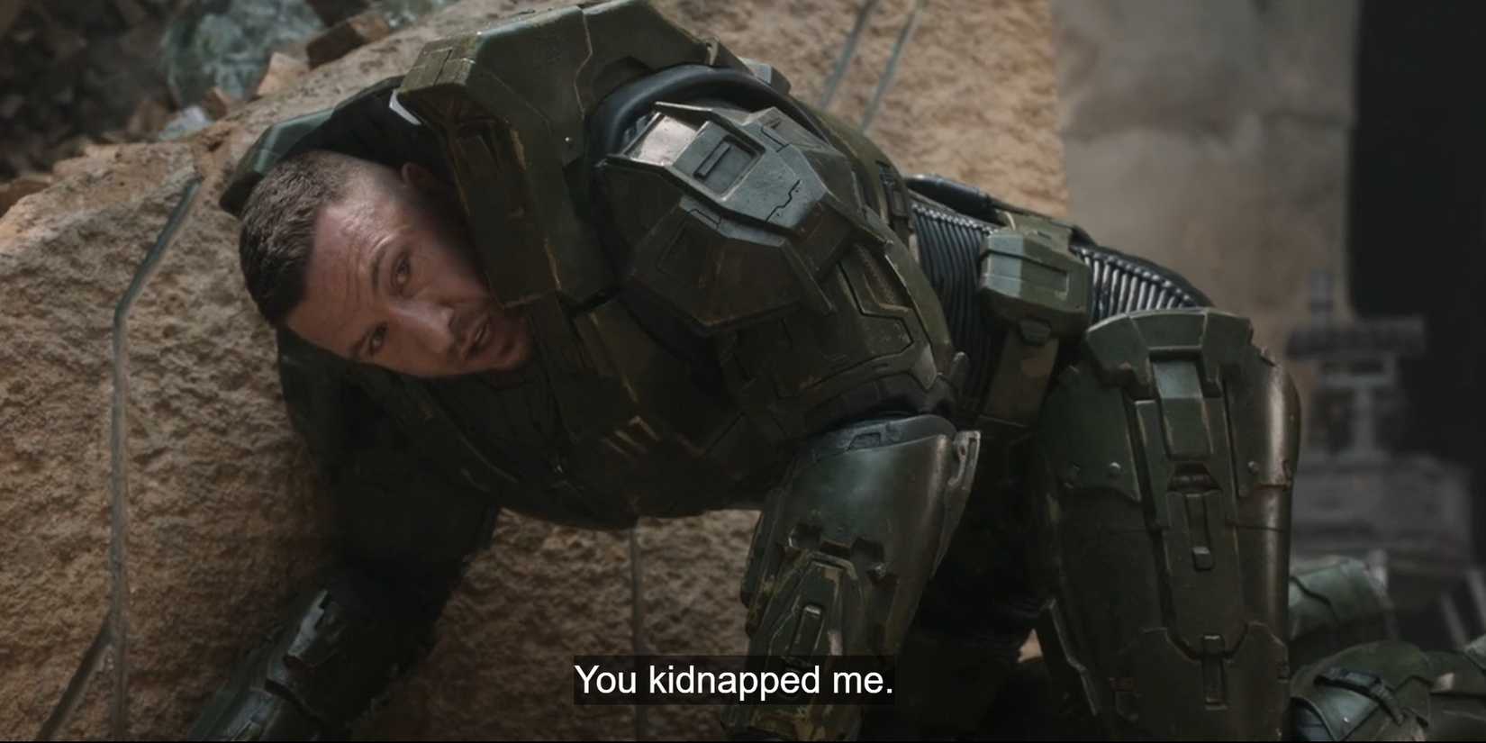 Every Time Master Chief Takes His Helmet Off In The Halo Show