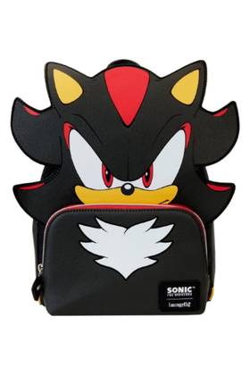 Loungefly's Shadow The Hedgehog Backpack And Wallet Available At GameStop