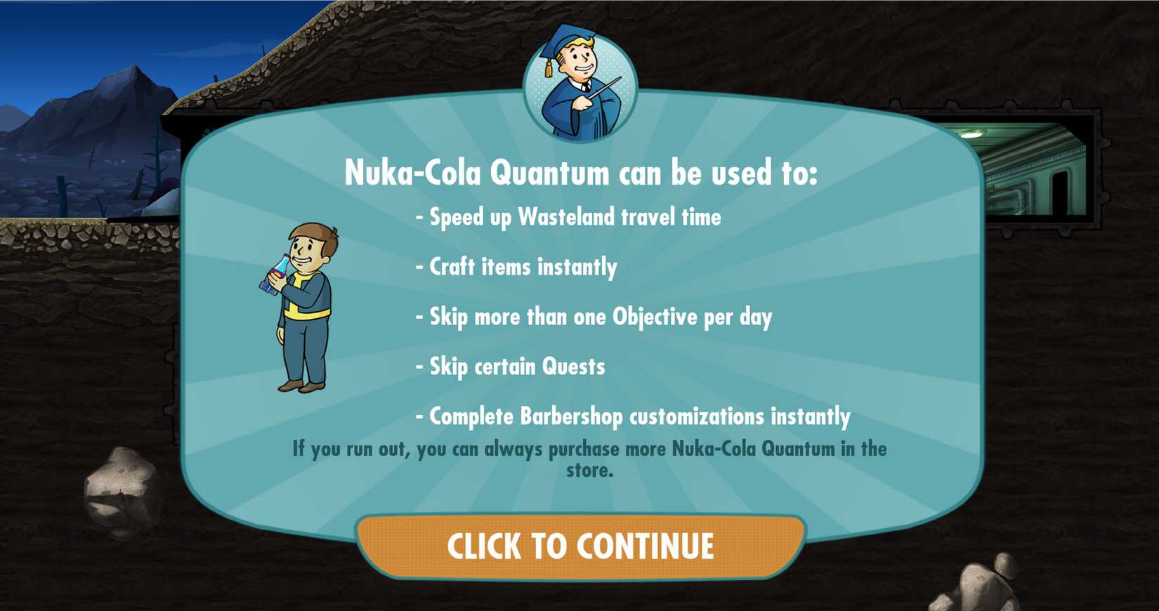 How To Use Nuka Cola Quantum In Fallout Shelter