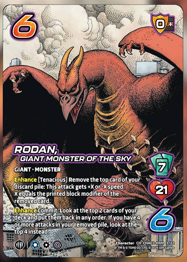 Every Card In UniVersus' Godzilla Challenger Series: King Ghidorah And ...