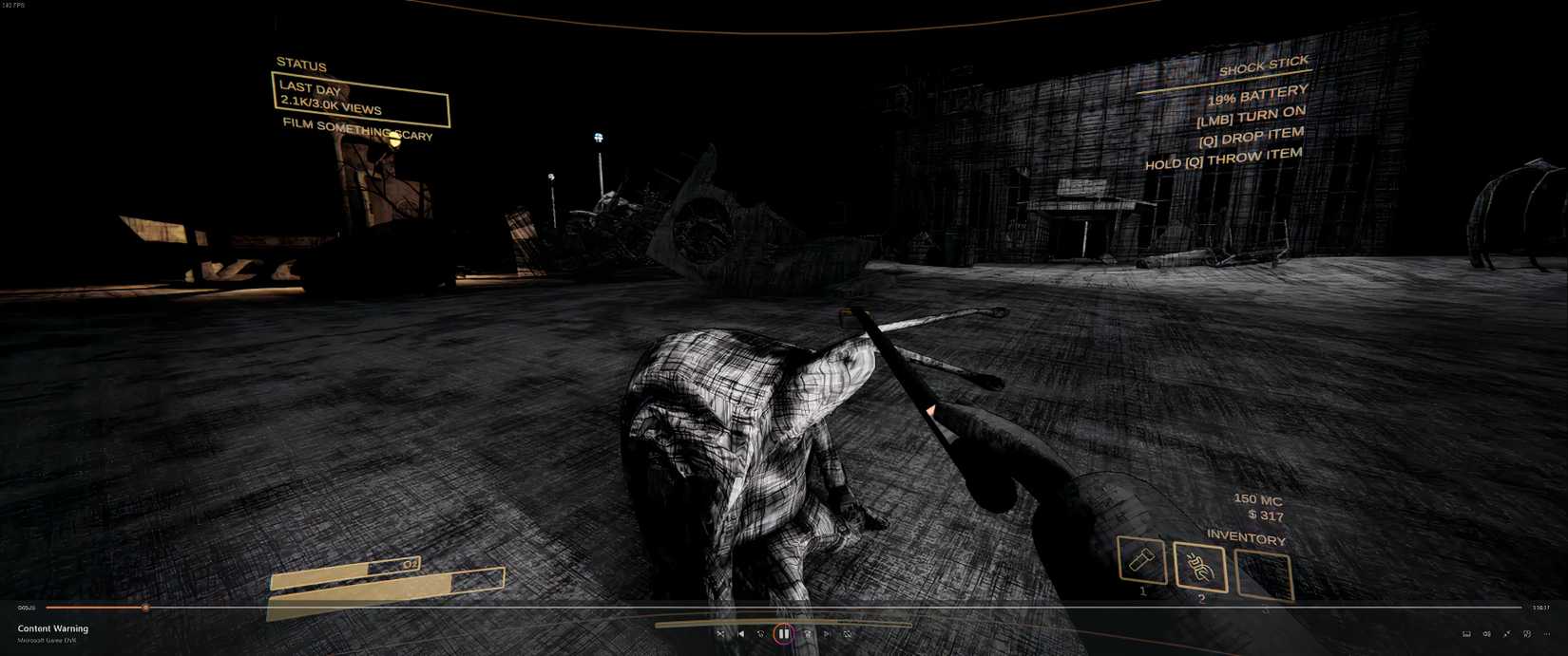 How To Use The Shock Stick On Monsters In Content Warning