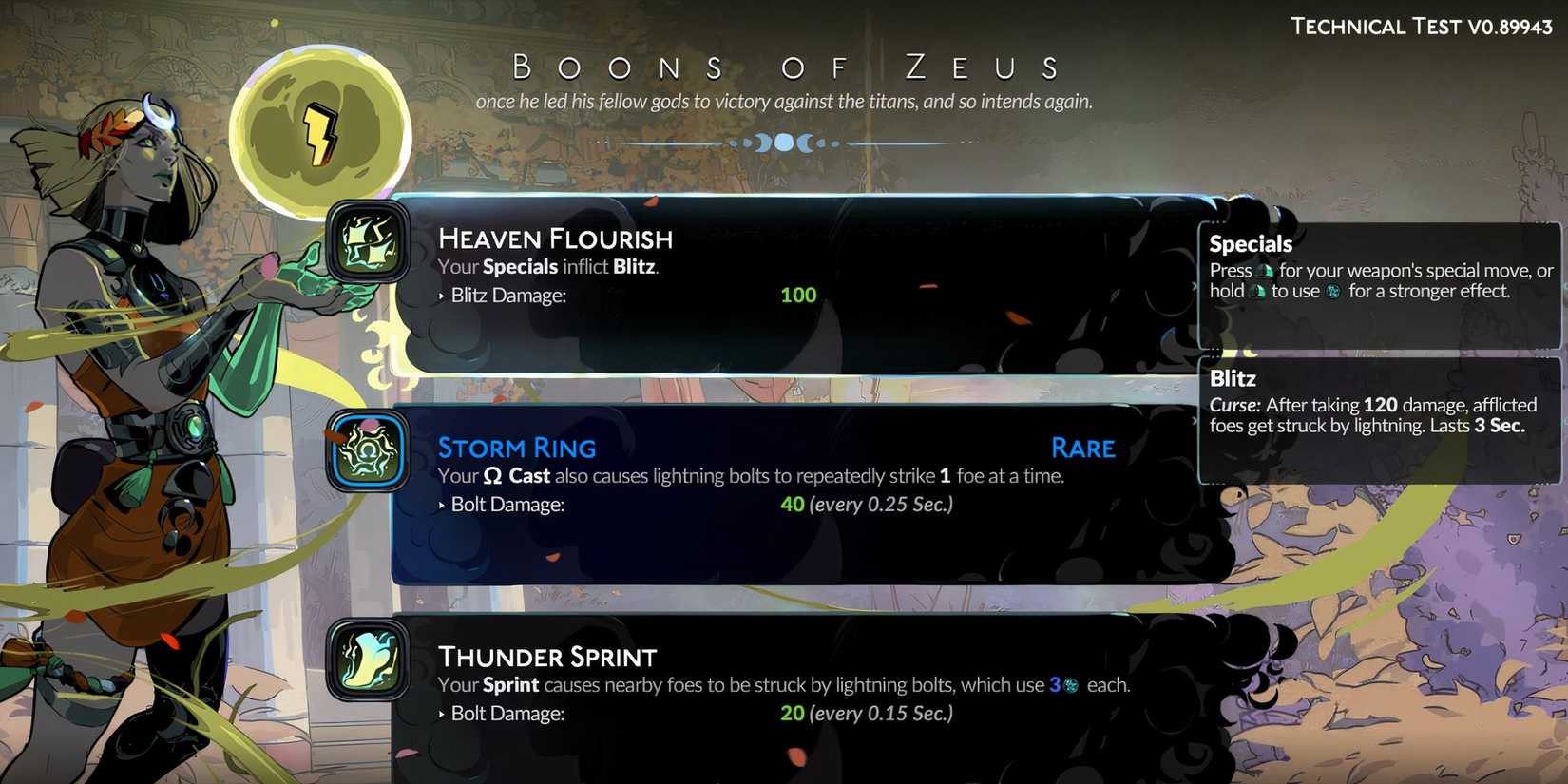 Best Zeus Boons In Hades 2