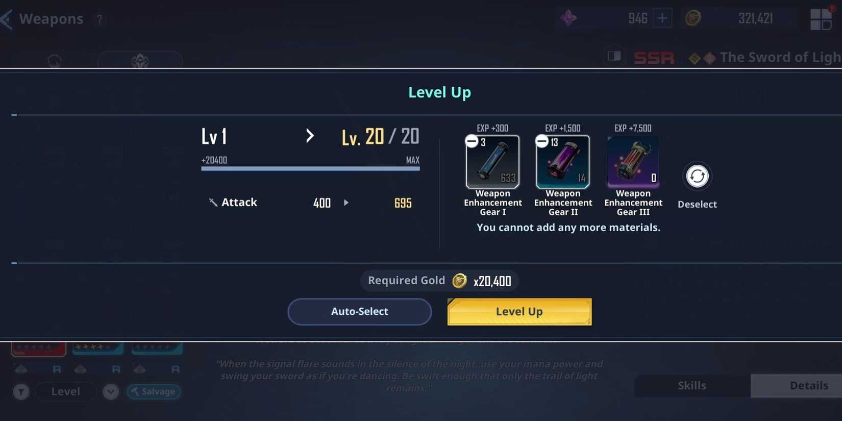 How To Upgrade Weapons In Solo Leveling: Arise