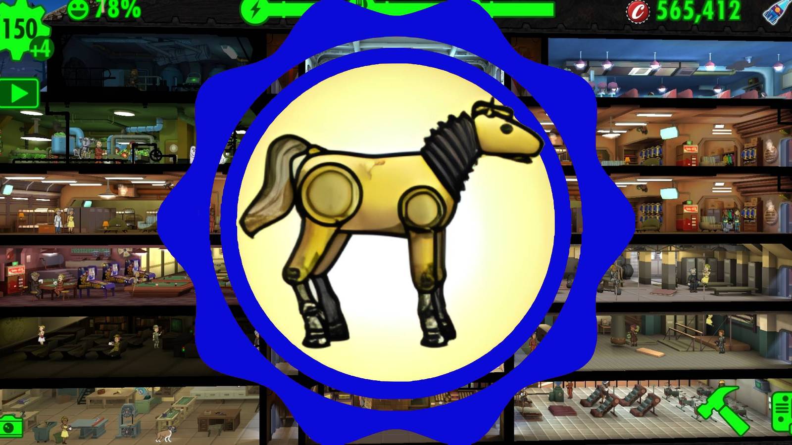 How To Find And Use Giddyup Buttercup In Fallout Shelter