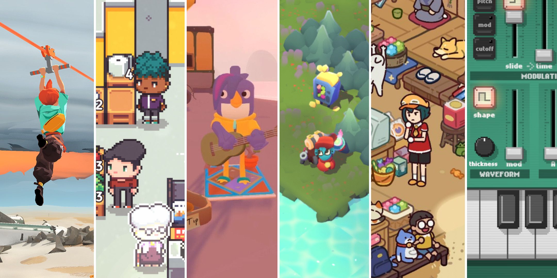 Best Paper-Art Style Games