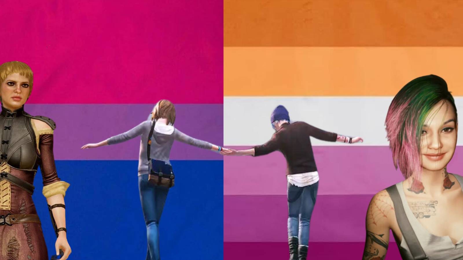 Best Lesbian And WLW Couples In Video Games